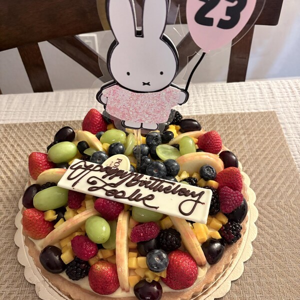 Inspired Nijntje - Miffy Cake Topper - Etsy