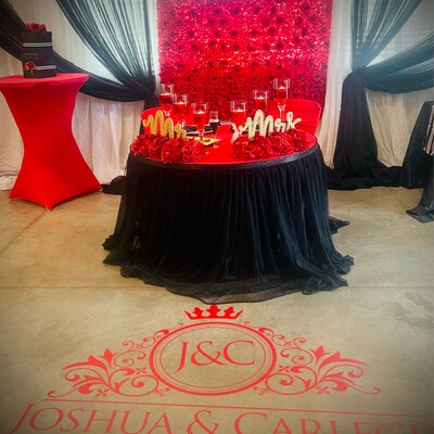 Wedding Sign & Event Dance Floor Decal Sticker Birthday Vinyl Floor ...