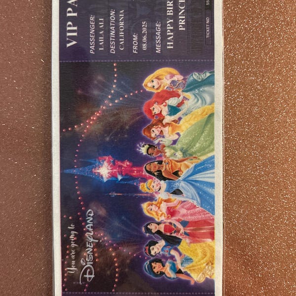 Printable Lion King Musical Theatre Ticket, Personalized Gift Reveal, Editable West End ...