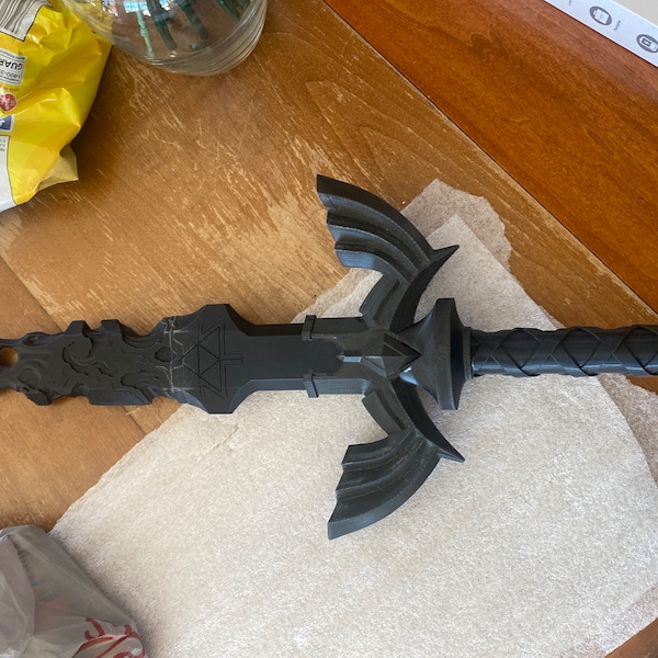 Corrupted Master Sword -the Legend of Zelda Tears of the Kingdom - Etsy