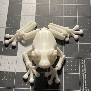 Cute Flexi Print-in-place Frog STL File for 3D Printing - Etsy