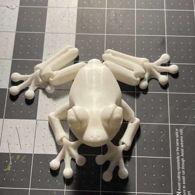 Cute Flexi Print-in-place Frog STL File for 3D Printing - Etsy