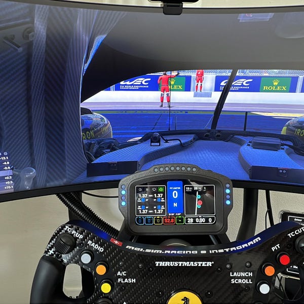 PSR Sim Screen 5.0 - 5 Inch Sim Racing Dashboard DDU - Etsy