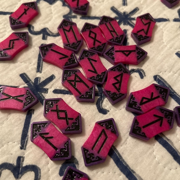 Witch Runes Pagan Runes Divination Runes Fortune Telling - Etsy