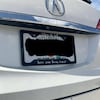 Blue Plaid Gingham Car License Plate Frame, Gen Z Gift, Cute Car ...