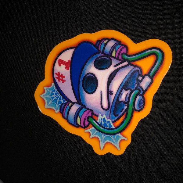 Smitty Werbenjagermanjensen 3" Spongebob Sticker | Waterproof Sticker ...