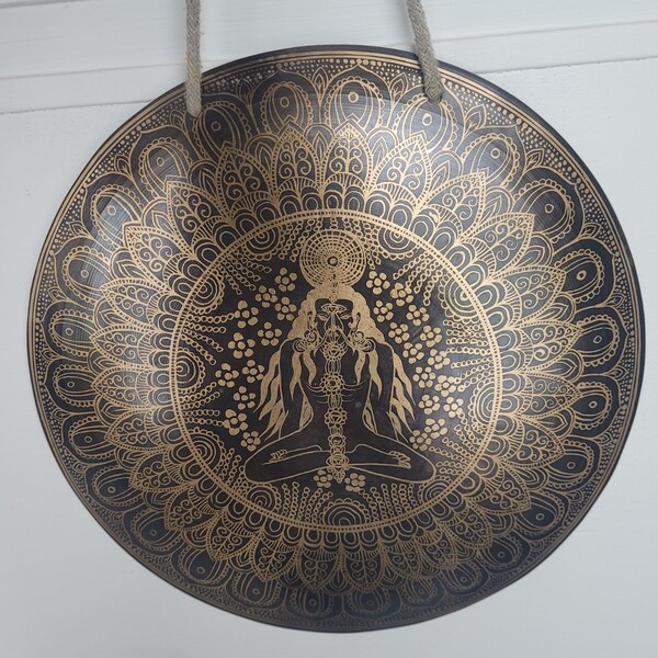 Burma Bell Kyeeze Burmese and Dorje-singing Spinning Bell- Small Gong ...