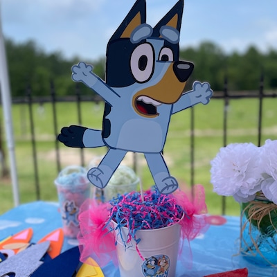 1 Blue Dog or Friends Cutout/prop - Etsy