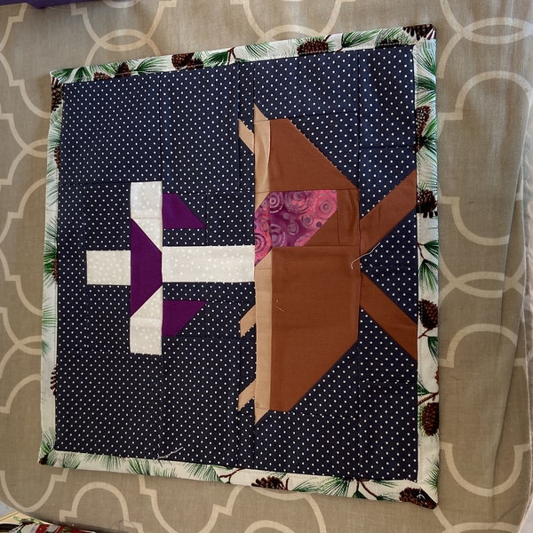 Set of 5 Nativity Christmas Quilt Block Patterns: Nativity, Angel, Wise ...