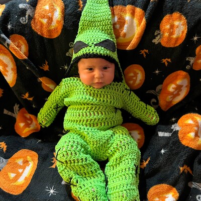 Oogie Boogie Baby Costume ,oogie Boogie Baby Outfits ,newborn Halloween ...