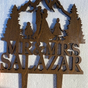 Logger Cake Topper Lumberjack Wedding Cake Topper Wedding | Etsy