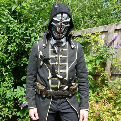 Corvo Attano Cosplay Costume Dishonored Videogame PC Game Series ...