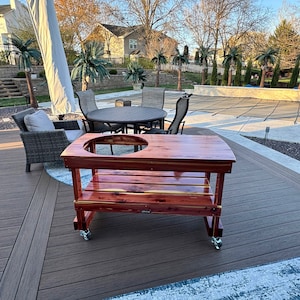 Jjgeorge Kamado Joe Jr. Deluxe Table - Etsy