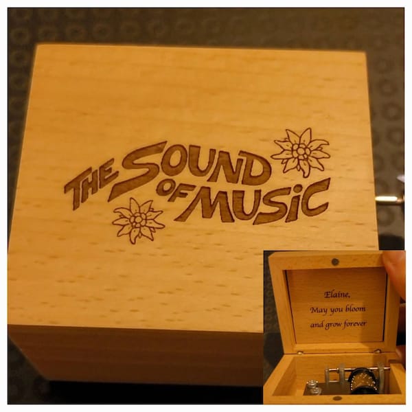 The Sound of Music Music Box | the Most Emotional Sound of Music Gift ...