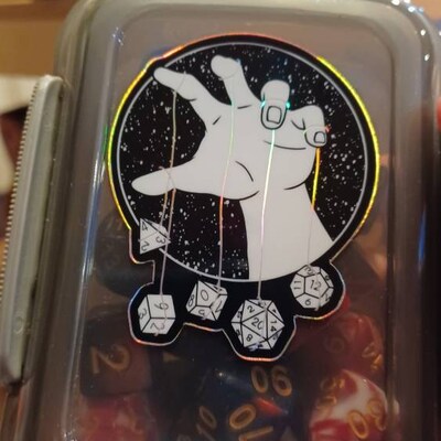 Dnd Dice Set Sticker Sheet Dnd Stickers TTRPG Stickers - Etsy