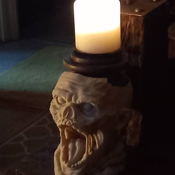 Horror Planter - Zombie Bust Plant Pot, Scary & Dark Gothic Sculpture ...