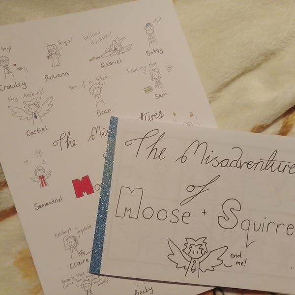 Misadventures of Moose and Squirrel Badges. Supernatural, Cute, Spn ...