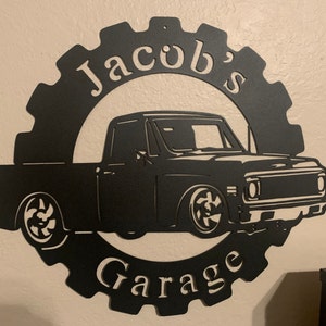 Chevy Truck Classic Car Collection Metal Sign - Etsy