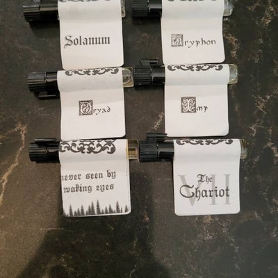 Tarot Perfume Complete Sample Set 22 Different Fragrances Vegan ...