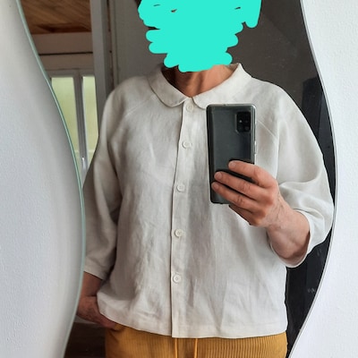 Easy Pattern Oversized Jacket PDF Sewing Pattern for Women Top Shirt ...