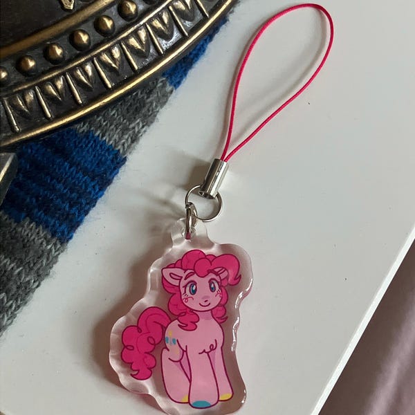 MLP My Little Pony G4 Mane 6 MINI Phone Charms (1.5”) - Etsy