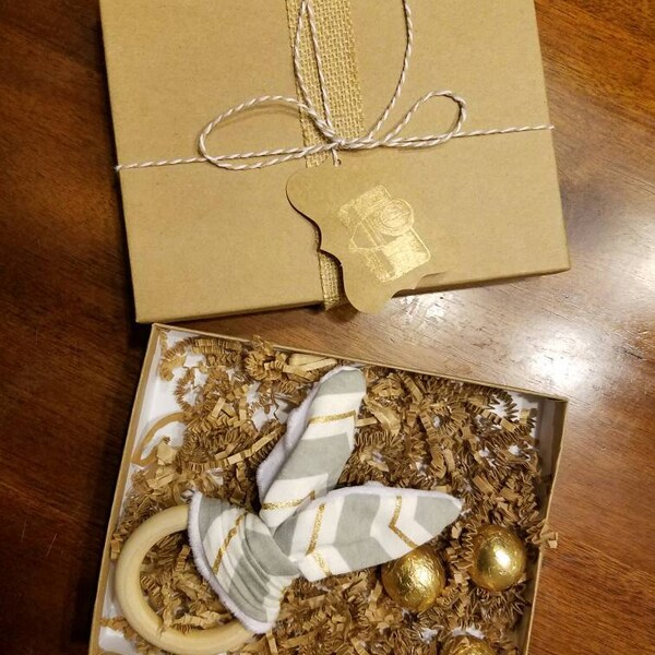 10 Kraft 7x5.5x1 Gift Jewelry Necklace Boxes With Cotton Fill ...