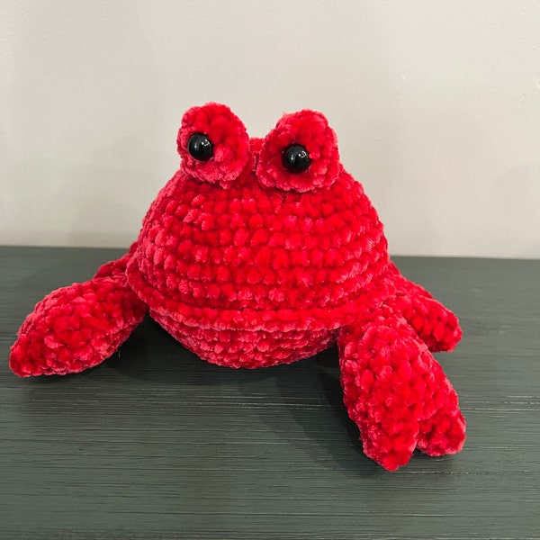 NO-SEW Crab Plush Crochet PATTERN - Etsy