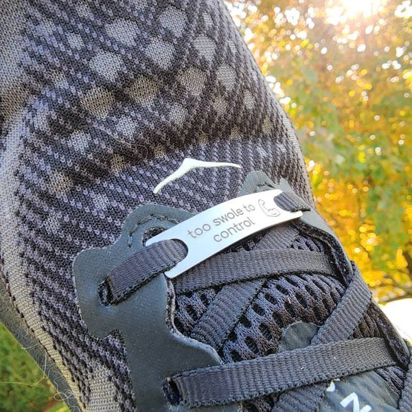 Runner Gift Running Shoe Tags Marathon Run Shoe Charm Laser Engraved ...