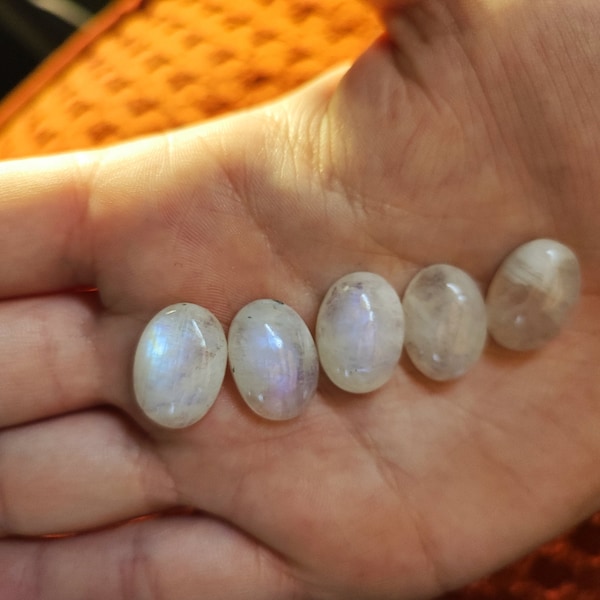 Natural Moonstone Pendant, Moonstone Silver Necklace, 925 Sterling ...