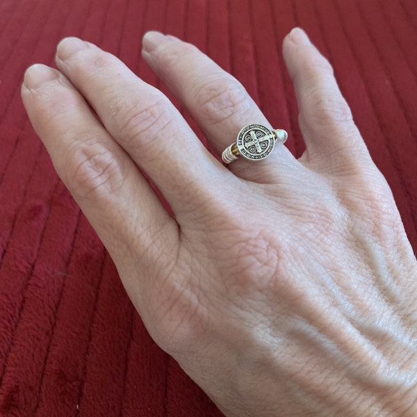 Wire Wrapped Jesus Ring - Divine Mercy Jewelry - Christian Ring - Etsy