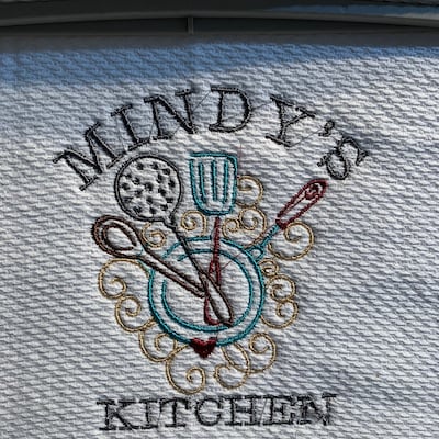 Kitchen Scrolls Embroidery Design Set Instant Download - Etsy