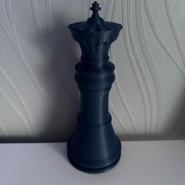 Large Chess Pieces 3D Printed White Rook Eco Friendly Giant Decorative ...