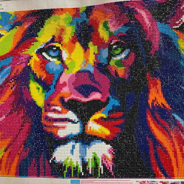 Mickey & Minnie Mouse Diamond Painting - Completed - Etsy