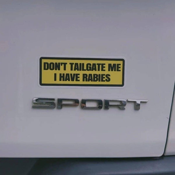 Use Your Blinker Bestie Bumper Funny Car Bumper Caution Stickers ...