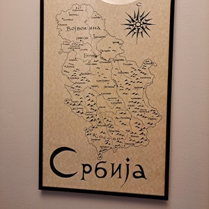 Serie A Stadiums Map | Etsy