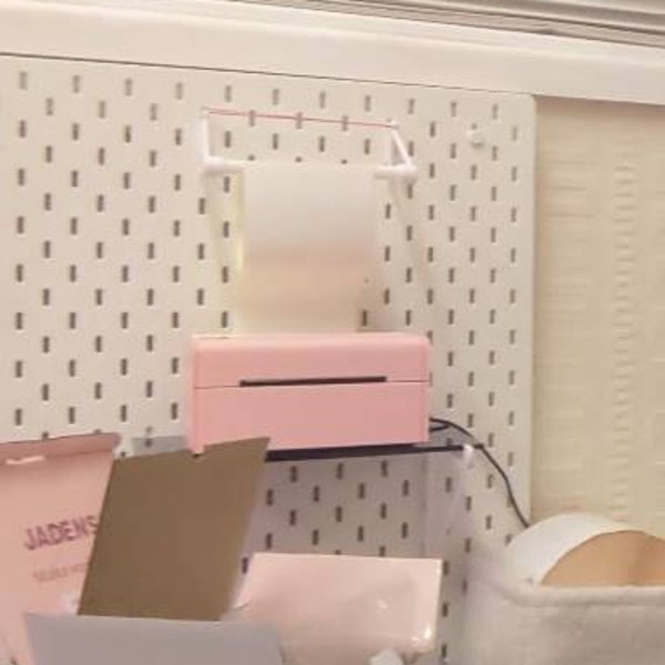 Title: IKEA SKADIS Compatible Thermal Printer Shelf - Wall Mount - Etsy