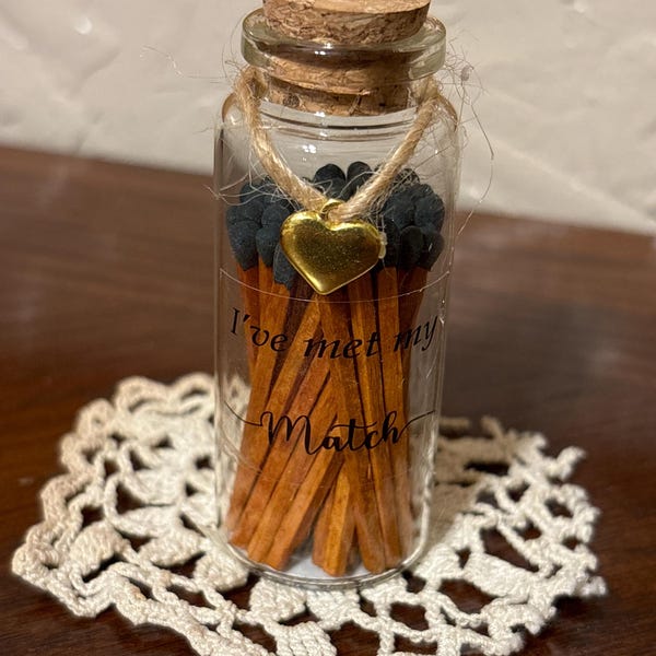 3 Long Matches Mix Refill Wooden Matches Colorful Matches Wedding ...