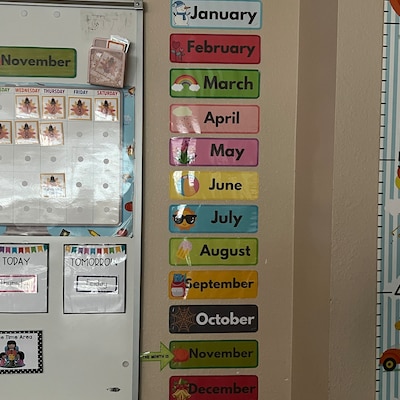 Months of the Year, Seasons of the Year, Teaching the Months, Learning ...