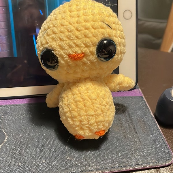 PATTERN: Plush Chirp the Chick Pattern - Amigurumi Chunky Chick Pattern ...