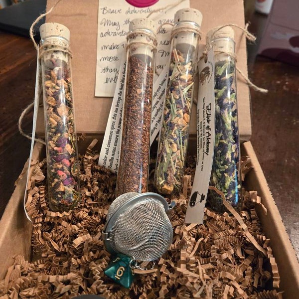 D&D Tea Variety Pack | Potion Tube Sampler | Loose Leaf Tea Gift - Etsy