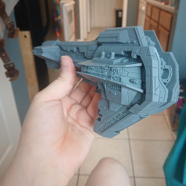 Star Wars Armada Valiant Class Star Destroyer - Etsy