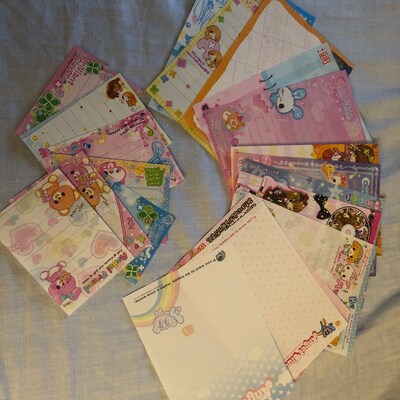 RETRO 2000s Japanese Memo Sheet Grab Bags RARE KAWAII Crux, Q-lia, Kamio, San-x, Sanrio Vintage ...