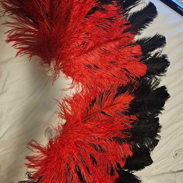 Burlesque Plastic Fan Staves in Clear Acrylic for Making DIY Burlesque ...