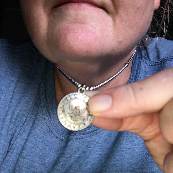 Military Necklace, US Army Necklace, Military Jewelry, Stainless Steel ...