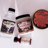 1901 Rose Cold Cream Victorian Recipe Natural Moisturizer Natural ...