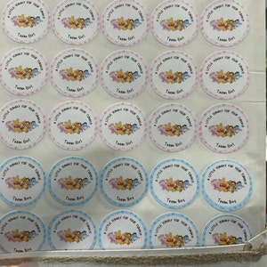 Classic Winnie the Pooh Team Boy and Team Girl Buttons for - Etsy