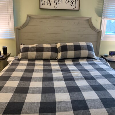 Lets Get Cozy Sign Framed Wood Sign Rustic Wall Decor Framed Sign ...