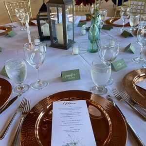 Wedding Buffet Labels Wedding Food Cards Wedding Table | Etsy