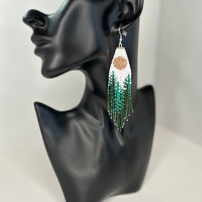 Bead Graph Paper, Seed Bead 2 DROP Brick Stitch Earring Graph Paper, 10 ...