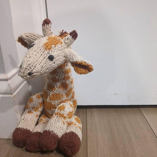 Knitted Tiny Fox Pattern, PDF Pattern, Knitting Pattern, DIY, Amigurumi, Knitted Fox, Stuffed ...